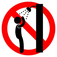 Avoid Taking a Shower MBTI Personality Type: INTP