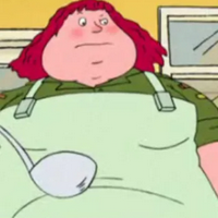 Greasy Greta, the Demon Dinner Lady MBTI Personality Type: ESTP