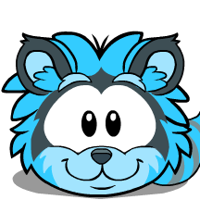 Blue Raccoon Puffle - Discussion on PDB