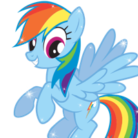 Rainbow Dash MBTI Personality Type: ESTP