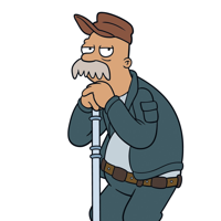 🔥 Scruffy “The Janitor” Scruffington MBTI | Futurama (1999) Personality ...