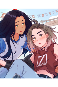 🔥Night Owls & Summer Skies (Webtoon) Characters MBTI Personality Types